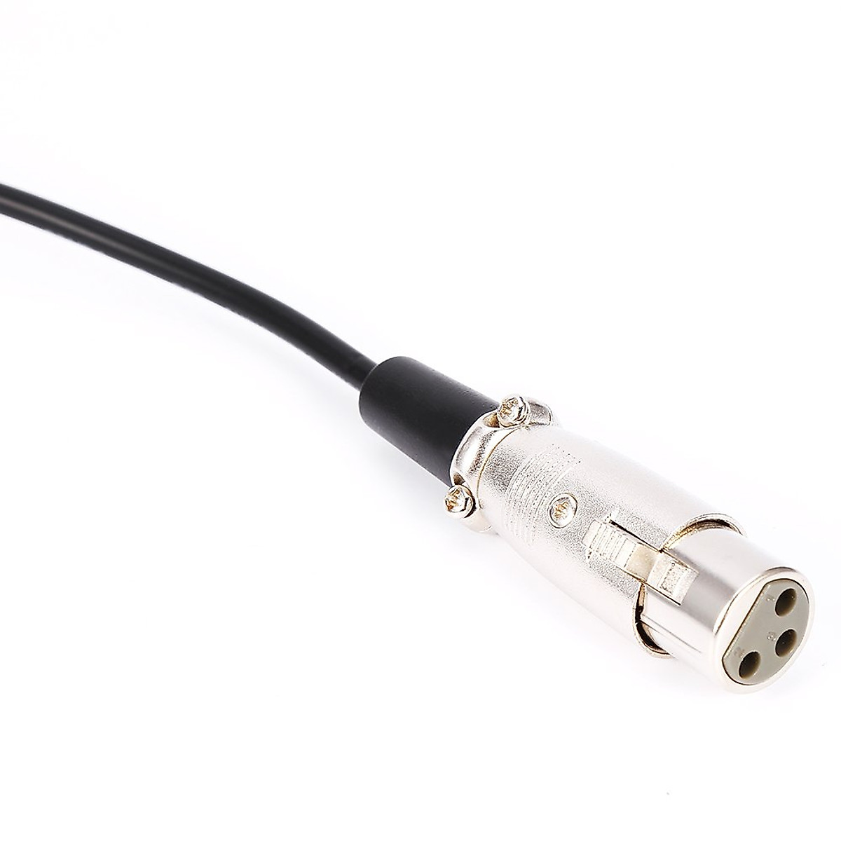 10FT 3 Pin XLR Connector, Female to 1/8" 3.5mm Male Jack Microphone Audio Cord Cable Mini Jack AUX Cord Audio Cable - 3 Meters
