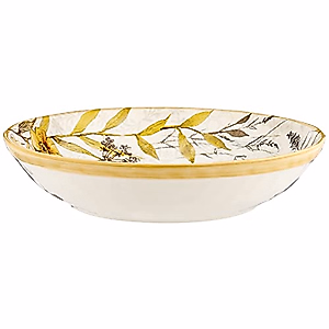 Certified International Bee Sweet 144 oz. Pasta/Serving Bowl, Multi Colored, 13"W x 13"H