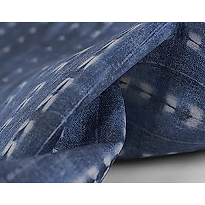 Novogratz by Momeni Bolt Polyester Denim Area Rug 9' X 12'