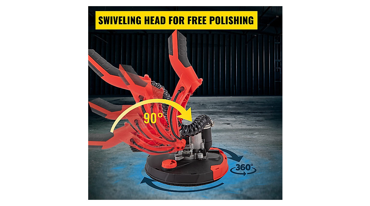 VEVOR 850W Drywall Sander: Dual-Head, Variable Speed for Walls & Ceilings
