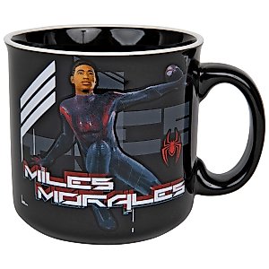 Miles Morales 830851 20 oz Holding Mask Camper Mug