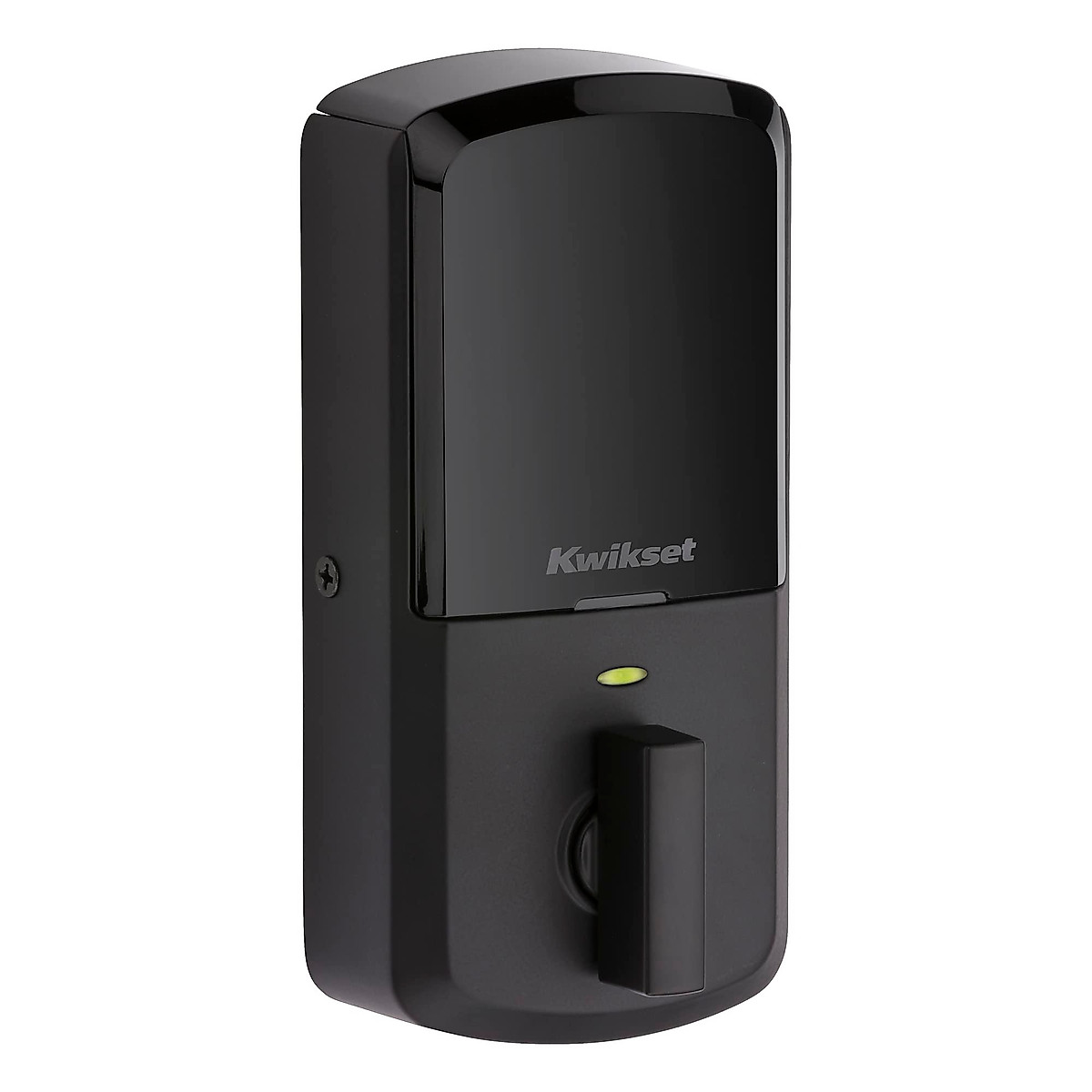 Kwikset 99390-004 Halo Wi-Fi Smart Lock Keyless Entry Electronic Touchscreen Deadbolt Featuring SmartKey Security, Matte Black