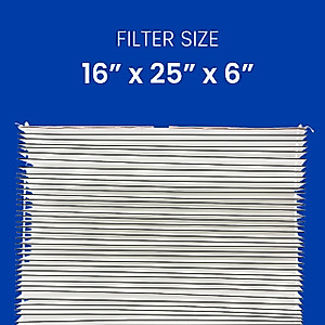 AprilAire 501 Replacement Filter for AprilAire 5000 Whole-House Air Purifier - MERV 15 Equivalent, 16x25x6 Air Filter (Pack of 1)