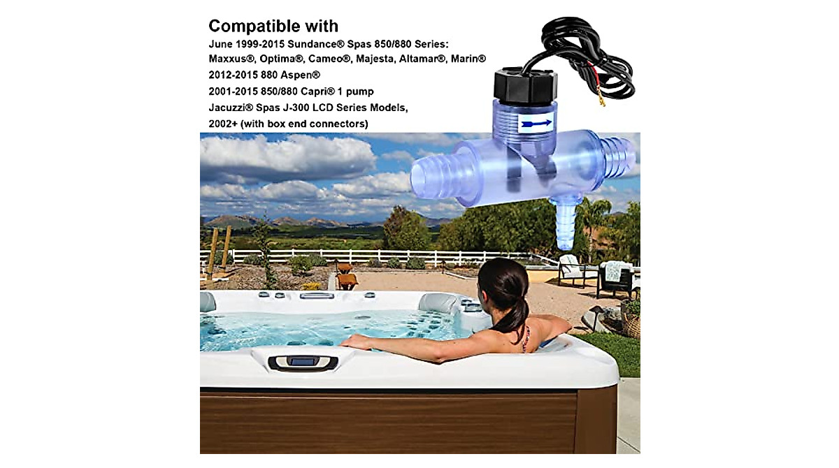 EXCELFU Flow Switch 6560-860 for Sundance Spas & Jacuzzi Hot Tubs