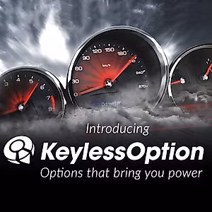 KeylessOption Keyless Entry Remote Uncut Key Case Fob Shell Cover Replacement (Pack of 2)