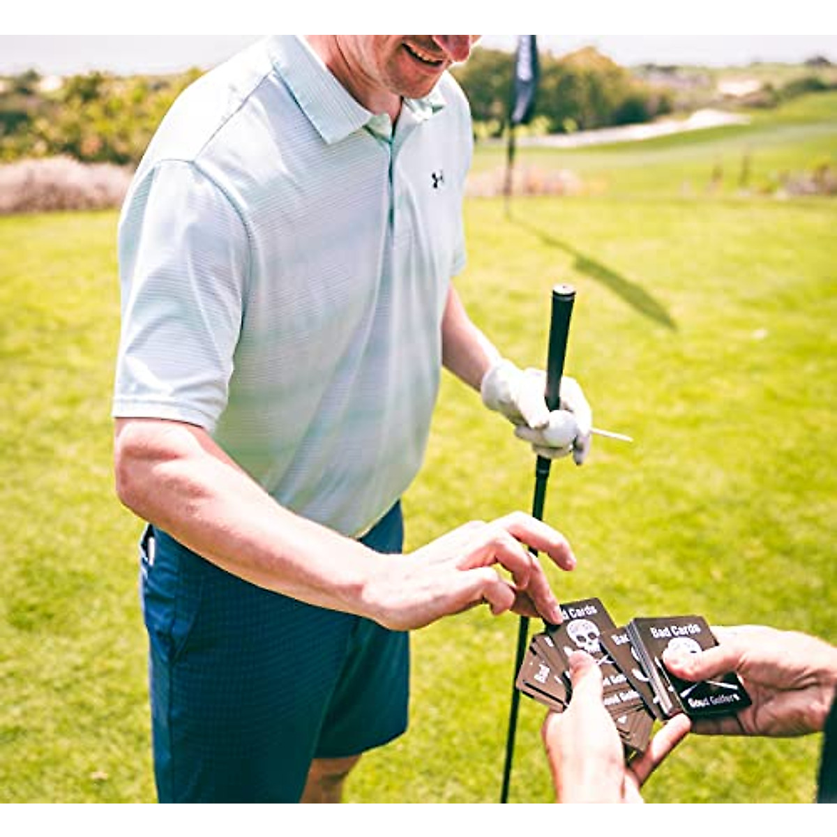 Bad Cards Fore Good Golfers | Interactive Golf Card Game | More Fun and Exciting | Intensify Golf Game with Friends for Good and Bad Golfers | 107 Playing Cards