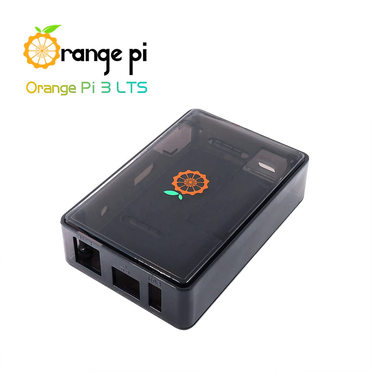 Orange Pi 3 LTS ABS Black Protective Case, Only Compatible with Orange Pi 3 LTS Single Board Computer