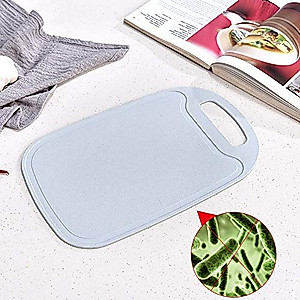NEIDE Healthy Accessories Chopping Board Cutting Block Non Slip-Blue (Color : Blue)