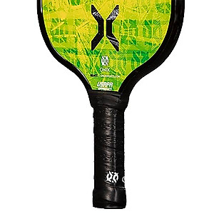 Onix React Pickleball Paddle Features Boosted Sweet Spot from Nomex Core Insert and Graphite Face,Green