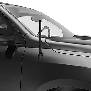 Short Antenna for Ford F150 2009-2024, Ford F250 F350 2017-2024, Truck Antenna Ford F150, 7 Inch F250 F350 Bronco Stubby Antenna Replacement, Ford F150 Accessories