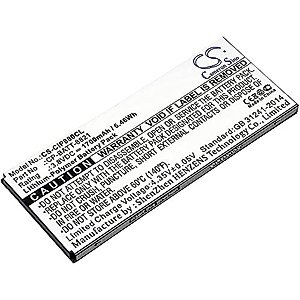 SCESMIA Replacement Battery for Cisco 8800, fits Part no CP-BATT-8821 GP-S10-374192-010H 74-102376-01 1700mAh