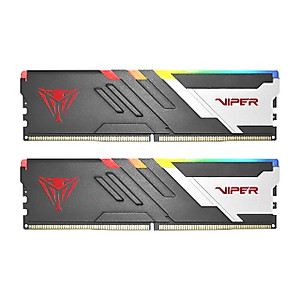 Patriot Memory Viper Venom RGB DDR5 32GB (2 x 16GB) 6000MHz UDIMM Desktop Gaming Memory KIT - PVVR532G600C36K