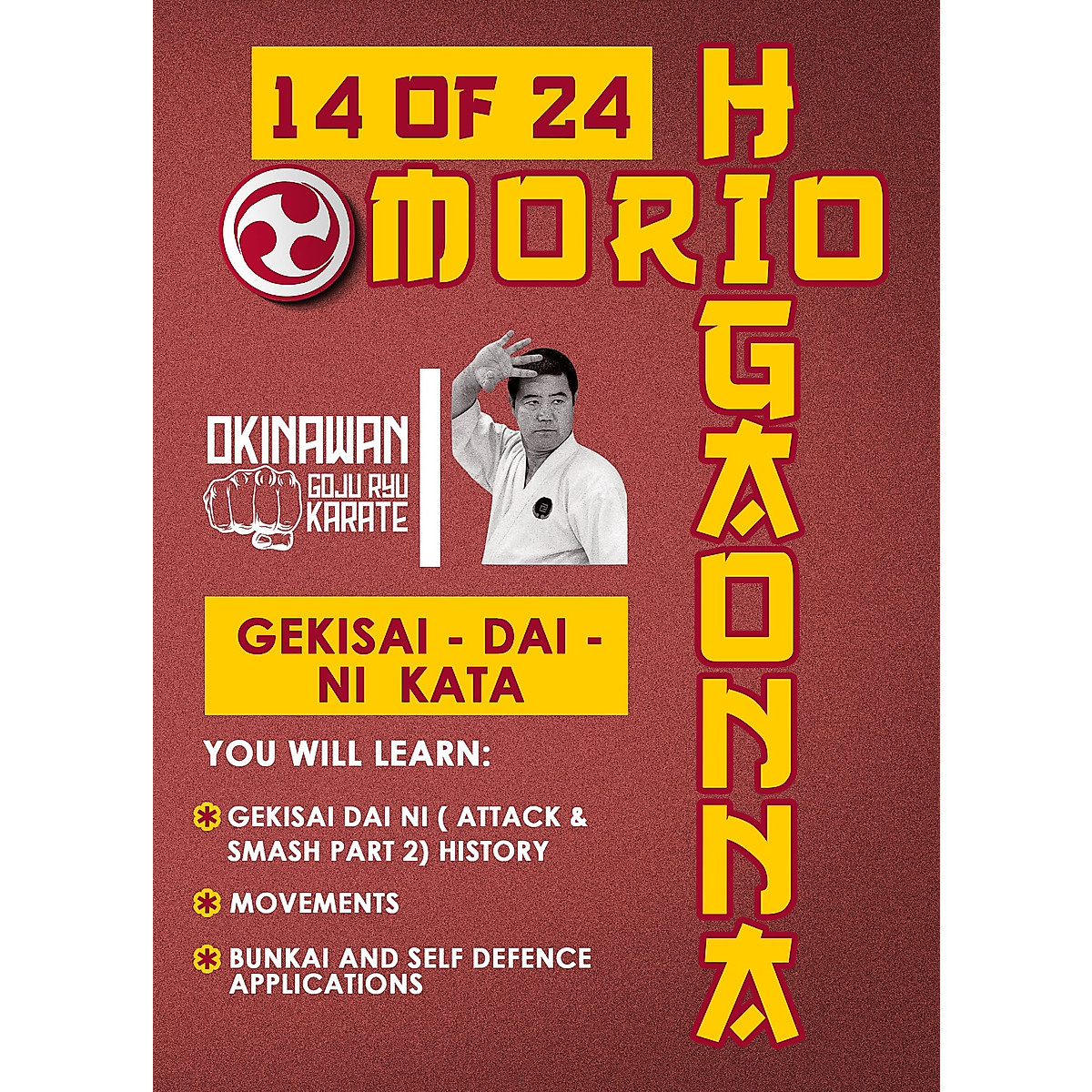 Mastering Traditional Okinawan Goju-Ryu Vol.14 - Gekisai - Dai - Ni Kata (CP-0295)