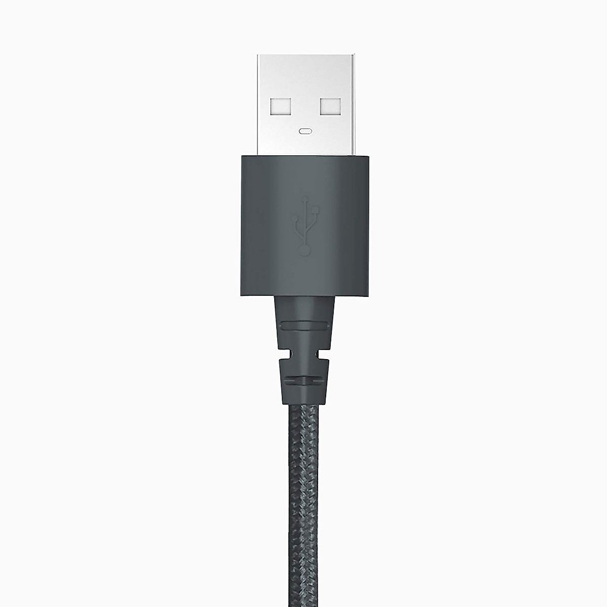Tech Armor Apple MFi Certified Lightning Cable to USB A - 2FT Space Grey - Tough-Braided Extra-Strong Jacket - Sync/Charge iPhone & iPad