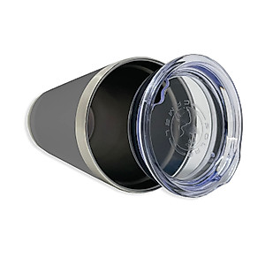 LaserGram 16oz Vacuum Insulated Pint Tumbler, CNA Certified Nurse Assistant, Personalized Engraving Included (Gray)