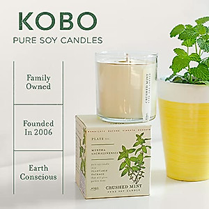 KOBO Wild Tomato Vine Candle with Plantable Box (9 oz) | Plant The Box Collection, 100% Pure Soy Wax Candles | Hand-Poured in USA | Long Lasting 60 Hour Burning Candles | Scented Candles for Home