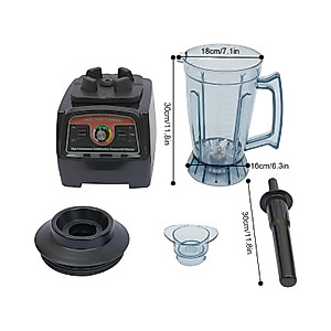 Blender 2800W Heavy Duty Commercial Blender, 4L Shakes & Smoothies Countertop Blender 57000RPM High Speed Food Processors for Baby Food, Crushing Ice or Frozen Drinks