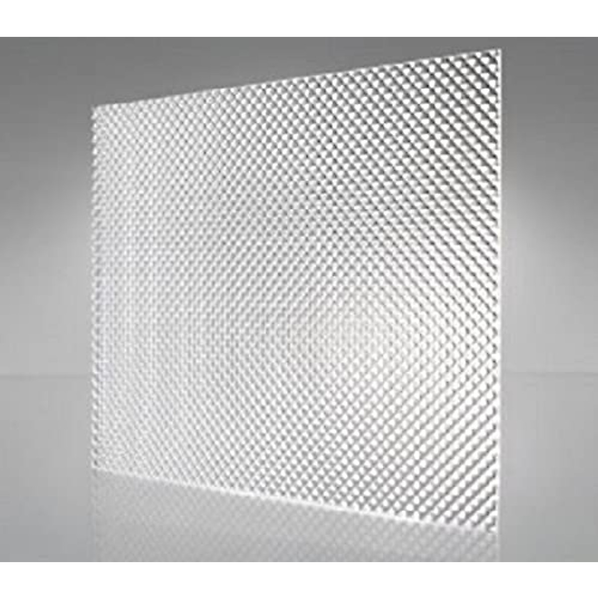 F12-100/2246-8 Pack Replacement Fluorescent Light Cover Panels - Clear Prismatic Acrylic 22.5" x 46.5" x .100"; Priced PER Package