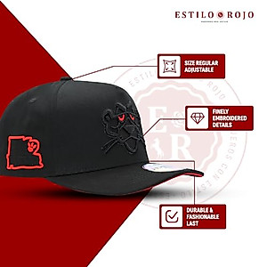 Culiacan Panther Mens Cap - Black Baseball Cap for Men and Women, Black Snapback Hats for Men, Mens Hats and Caps - Adjustable Size