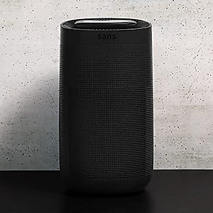 Sans HEPA 13 Air Purifier - Black - 1560ft² Ultra-Quiet Home Air Purifier, Pre-Filter, Activated Carbon, UV-C Light, Protect from Odors, Smoke, Pollutants, Allergens, Dust, Dander, Harmful Chemicals