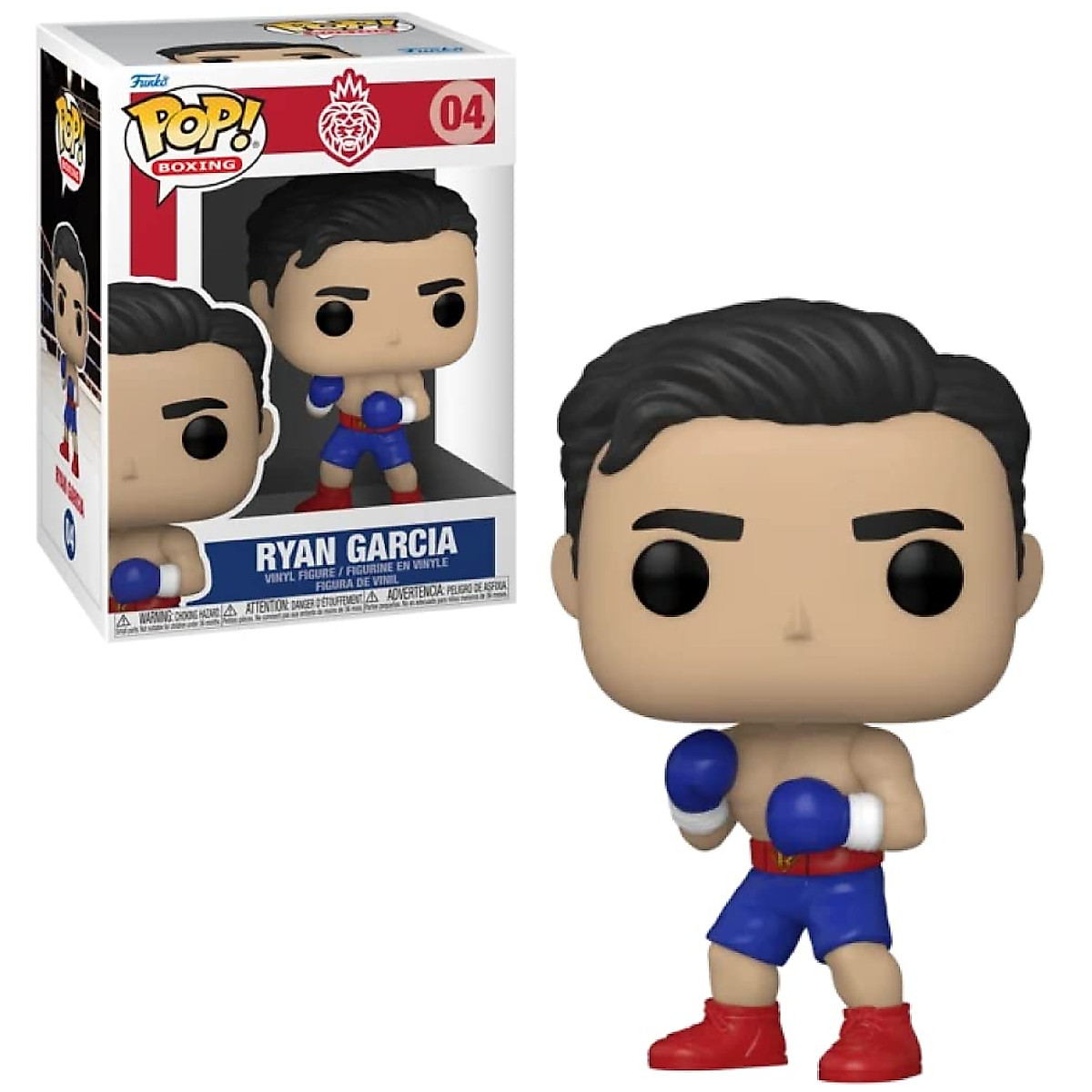 Boxing - Ryan Garcia Funko Pop! Vinyl Figure (Bundled with Compatible Pop Box Protector Case), Multicolored, 3.75 inches