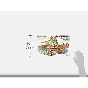 Tamiya 300035176 – 1:35 WWII Special Vehicle 171 Panther G Late Version (2)