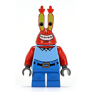 LEGO Minifigure - Spongebob Squarepants - MR. Krabs with Large Grin