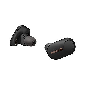 Sony WF-1000XM3 True Wireless Bluetooth Noise Canceling in-Ear Headphones Black (Renewed)
