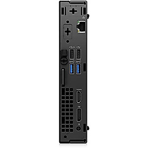 Dell OptiPlex 3000 Desktop Computer - Intel Core i5 12th Gen i5-12500T Hexa-core (6 Core) 2 GHz - 16 GB RAM DDR4 SDRAM - 256 GB M.2 PCI Express NVMe 3.0 x4 SSD - Micro PC - Black