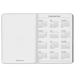 Harbor Desk Weekly Planner 2024 - Leida Pine - 8x5.5"