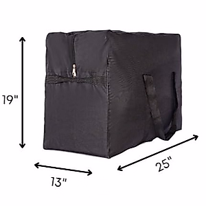 Square Travel Duffle Bag Bolsa Maleta de Lona,maletin para cuba 24 inch/50lb