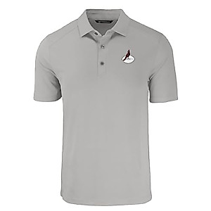 Cutter & Buck Men's Gray Arizona Cardinals Throwback Forge Eco Stretch Recycled Polo