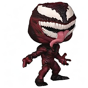 POP Marvel: Venom 2 Let There Be Carnage - Carnage [Cletus Kasady] Funko Pop! Vinyl Figure (Bundled with Compatible Pop Box Protector Case), Multicolor, 3.75 inches