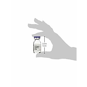 2 Pack Sterile Empty Vials 10ml by Hospira