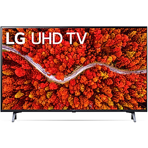 LG 80 Series 43” Alexa Built-in, 4K UHD Smart TV, Native 60Hz Refresh Rate, Dolby Cinema, Director Settings, Gaming Mode, with Magic Remote (43UP8000, Old Model)