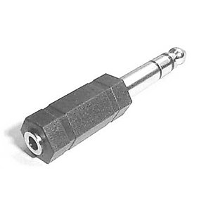 Hosa GPM-103 3.5 mm TRS to 1/4" TRS Adaptor