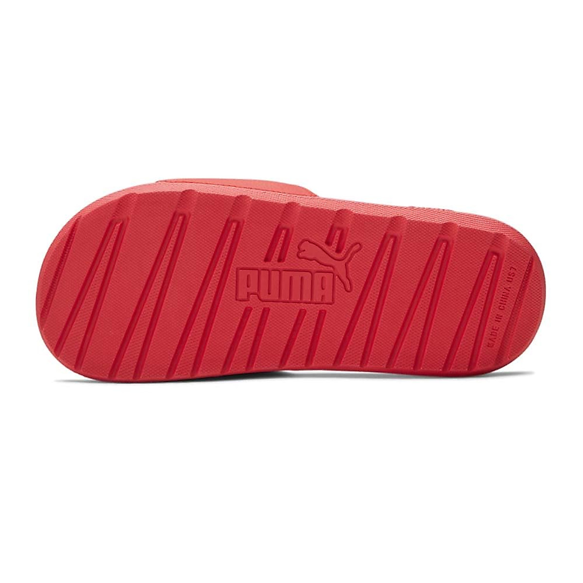 PUMA Cool Cat Campus Slides in Quarry Grey, Size 10 High-risk Red-quarry