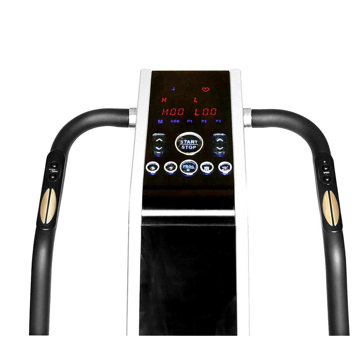 Whole Body Vibration Machine - Dual Motor by SDI : Commercial (2HP, 440 lbs), Dual Motor, Large Vibrating Platform, USB Programmable