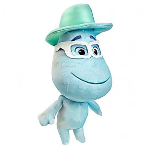 Mattel Disney Pixar Soul Joe Gardner Feature Plush Doll Collectible Approx 16-in Tall, Huggable Stuffed Character Toy with Movie-Authentic Look, Collectors Gift