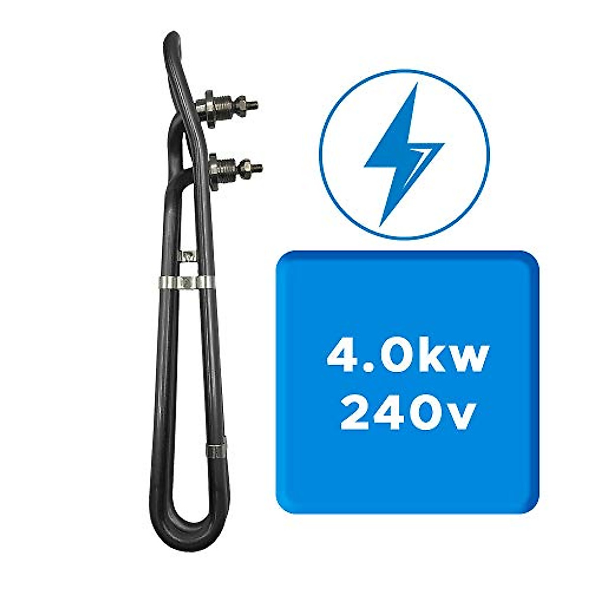 Smart Spa Supply 4.0kw 240v Titanium Flo-Thru Univeral Heater Element Replacement Hot Tub Heating