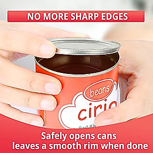 Electric Can Opener, Automatic Can opener, Safe Smooth No Sharp Edges Can Opener for Almost Size Cans, Best Gifts for Senior with Arthritis, Mothers Day Gifts