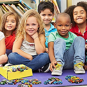 Vileafy 30 Mini Pull Back Race Cars Party Favors for Kids 4-8 Years Old, Bulk Small Car Toys for Classroom Treasure Box, Kids Prizes, and Pinata Fillers