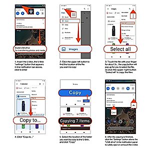 Wansenda 3 in 1 USB 3.0 Flash Drive 256GB, Type-C Type-A & Micro USB Thumb Drive, Photo Memory Stick for Android Devices/PC/Tablet/Mac (256GB, Purple)