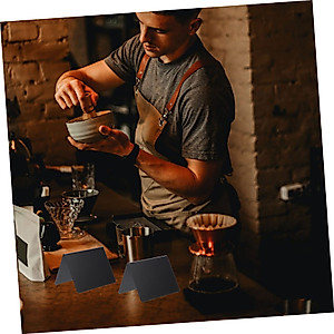 Ciieeo Fish Tank Decor Acrylic Memo Boards 10pcs Erasable Message Board Blackboard Acrylic Chalk Board Reusable Blackboards Desktop Acrylic Chalkboard Sign