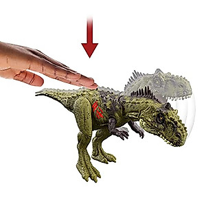 Jurassic World Extreme Damage Pack Combat with Helicopter Play Set for Kids Ages 4+, Multi-Colour