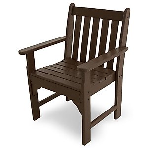 POLYWOOD GNB24MA Vineyard Garden Arm Chair, Mahogany