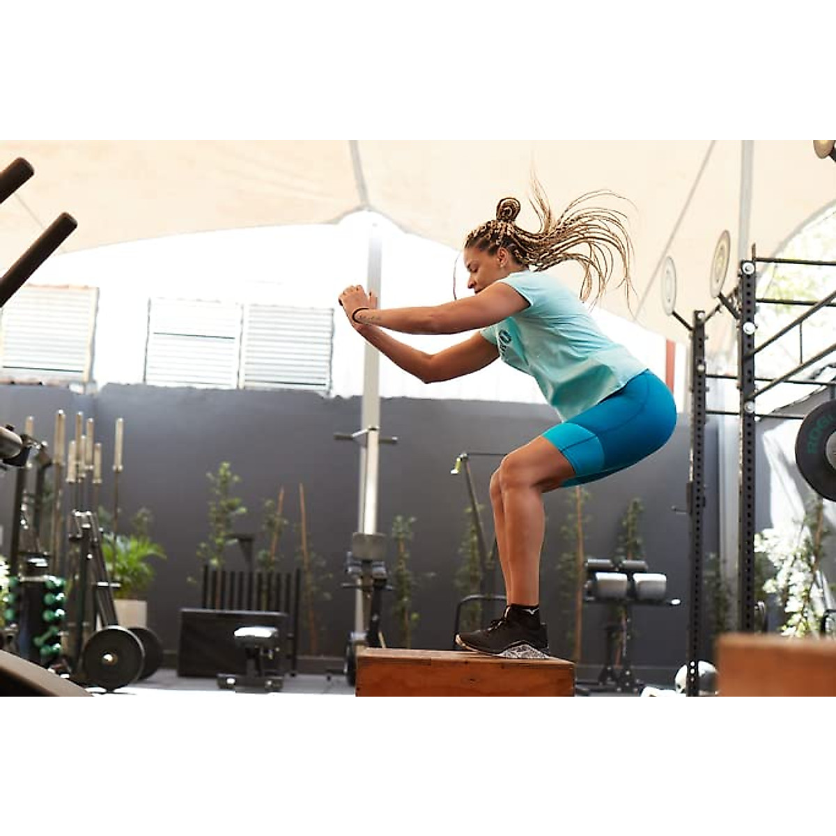 Mizuno TS-01 Women's Cross Trainer, Grey-White, 6.5