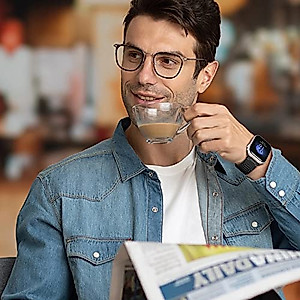 Maledan Compatible with Apple Watch Band 44mm 45mm 42mm 49mm 41mm 40mm 38mm Men Women, Adjustable Stainless Steel Metal Mesh Loop with Case for Apple Ultra 2 iWatch Series 9 8 7 6 5 4 3 2 1 SE, Black