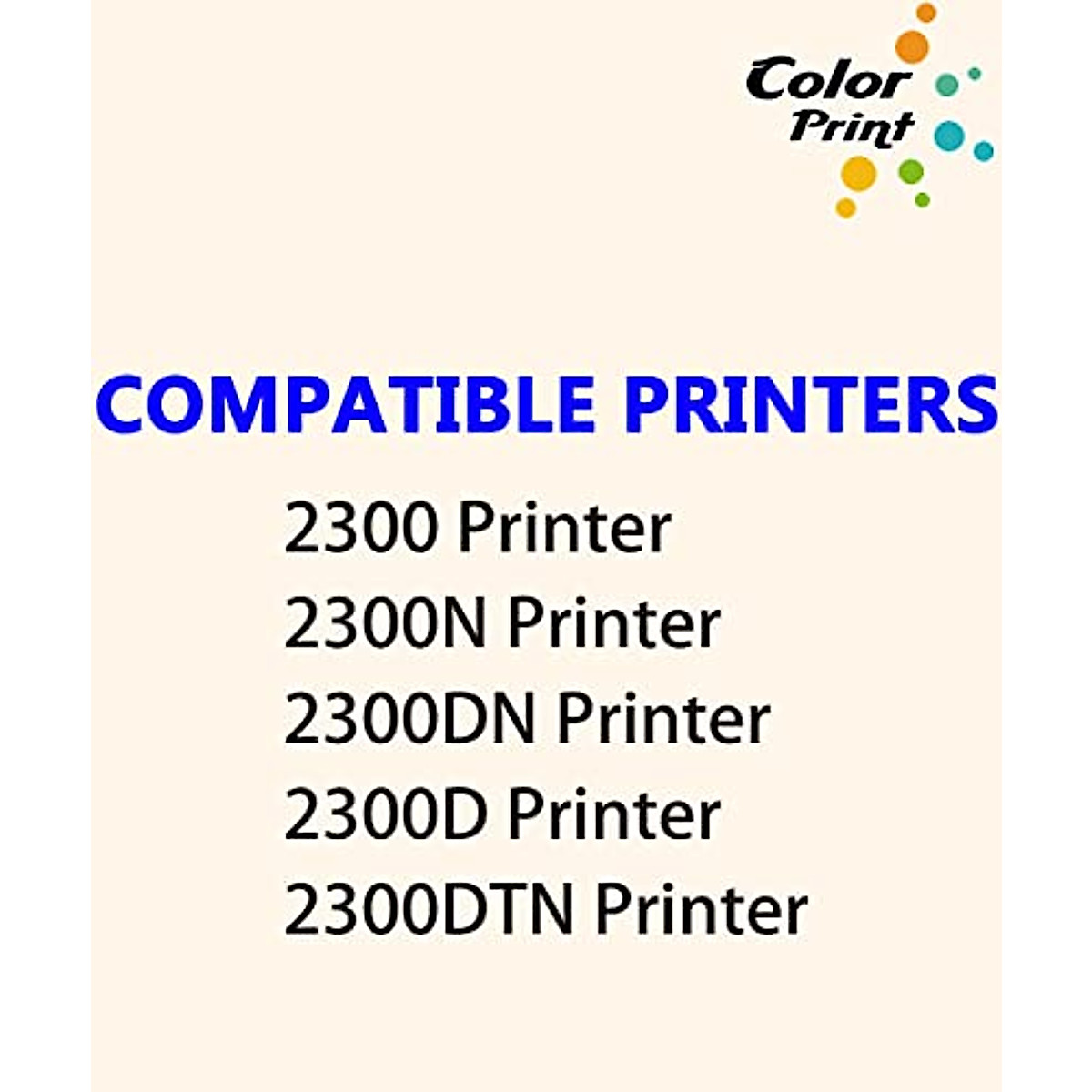12-Pack ColorPrint Compatible 10A 2610A Toner Cartridge Replacement for HP Q2610A Q2610 Used for Laser Jet 2300N 2300D 2300 2300L 2300DN 2300DTN Printers