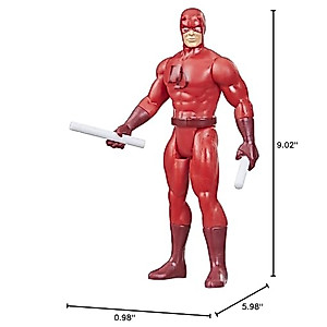 Marvel Hasbro Legends 3.75-inch Scale Retro 375 Collection Daredevil Action Figure Toy